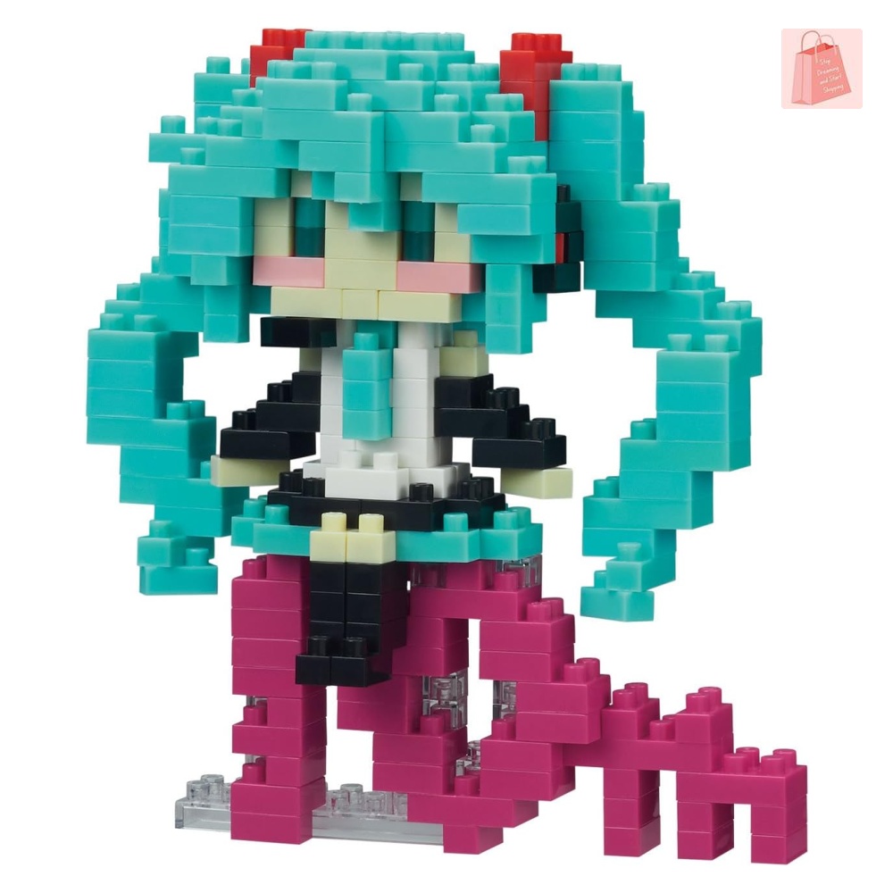 Nanoblock NBH_153 Hatsune Miku V4X Version Micro Sized Building Blocks, Hobbies & Toys, Toys ...