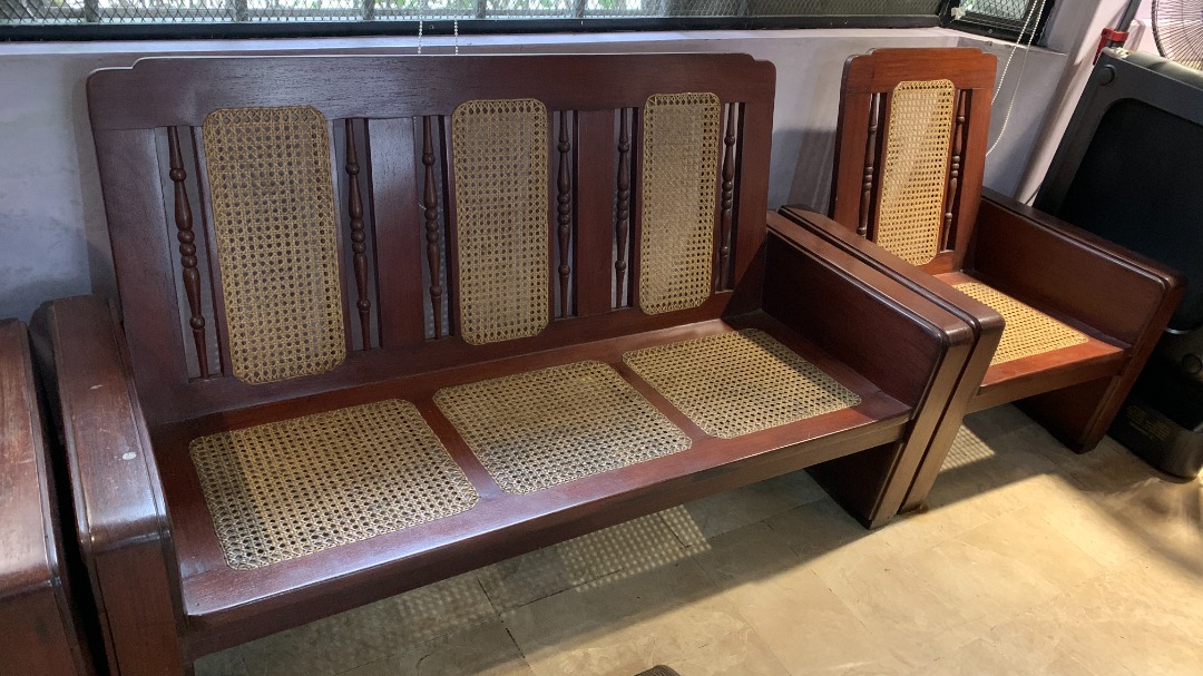 Narra sala set furniture solihiya - set of 3 pcs., Furniture & Home ...