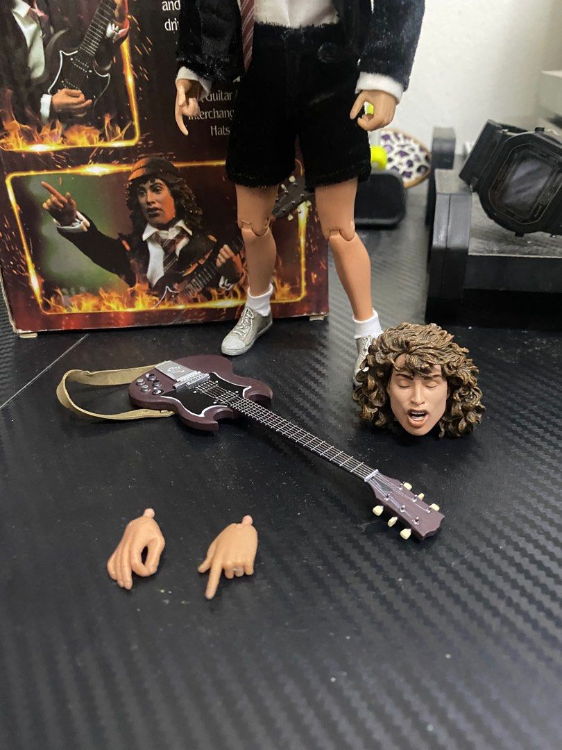 Neca ACDC Angus Young, Hobbies & Toys, Toys & Games on Carousell