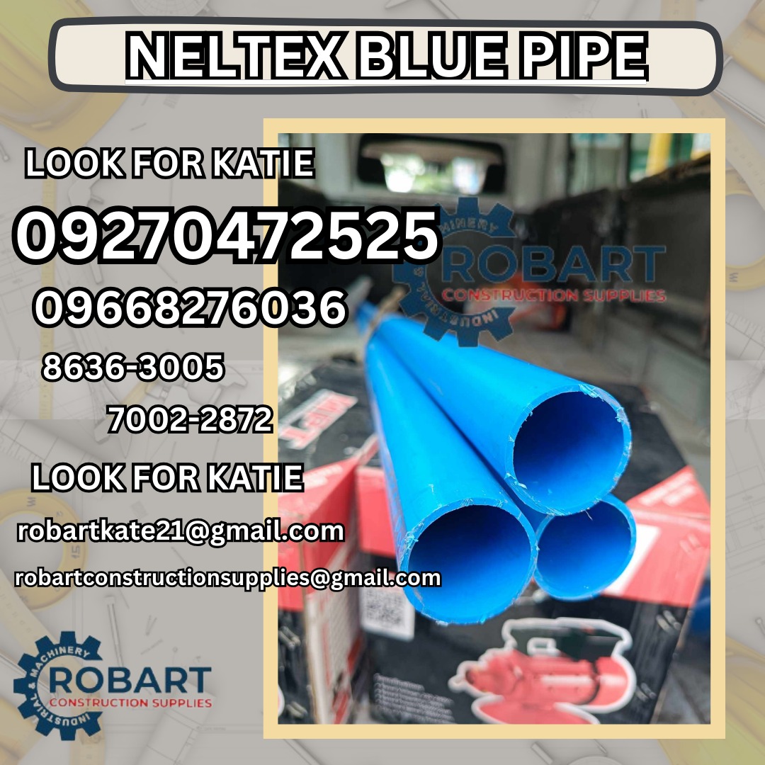 Neltex PVC Blue Pipe, Everything Else, Looking For on Carousell