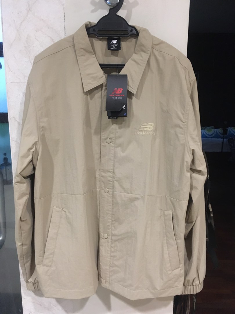 New Balance coach jacket, Men's Fashion, Coats, Jackets and Outerwear ...