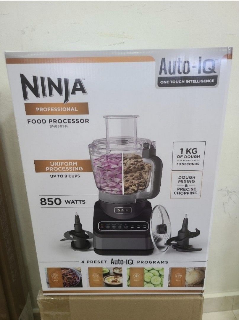 Ninja Food Processor BN650 ,850W, brand new seal, 2 years local ...