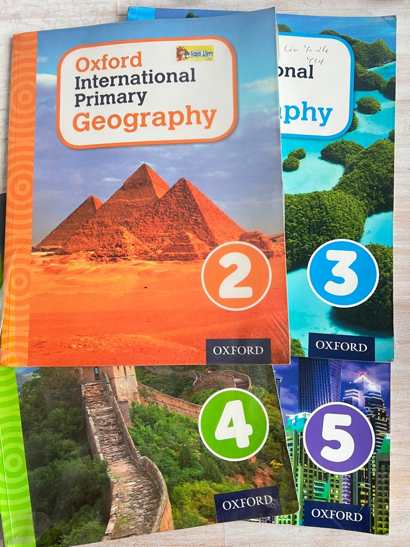 Oxford International Primary Geography Student Book 2 / 3 / 4 / 5 ...