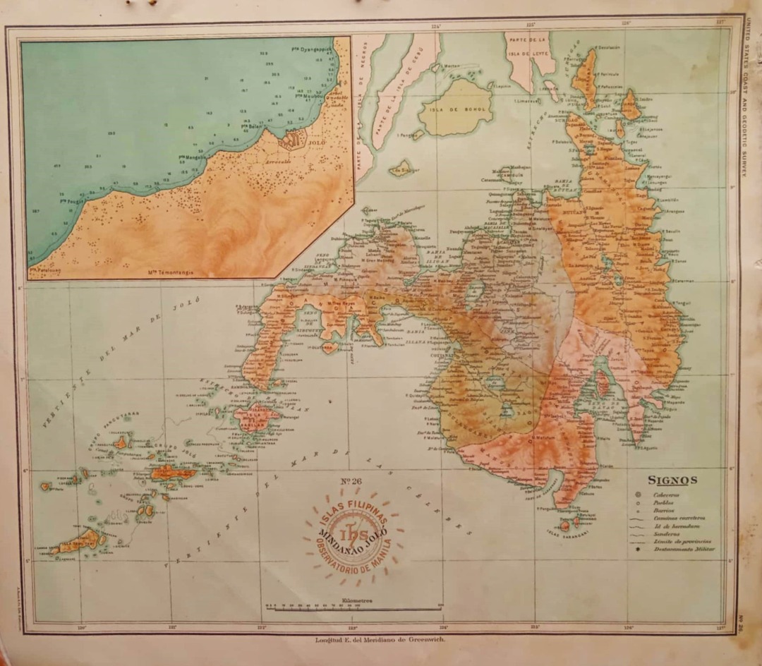 PHILIPPINES - MINDANAO - JOLO - BASILAN - TAWI TAWI 1899 Original ...