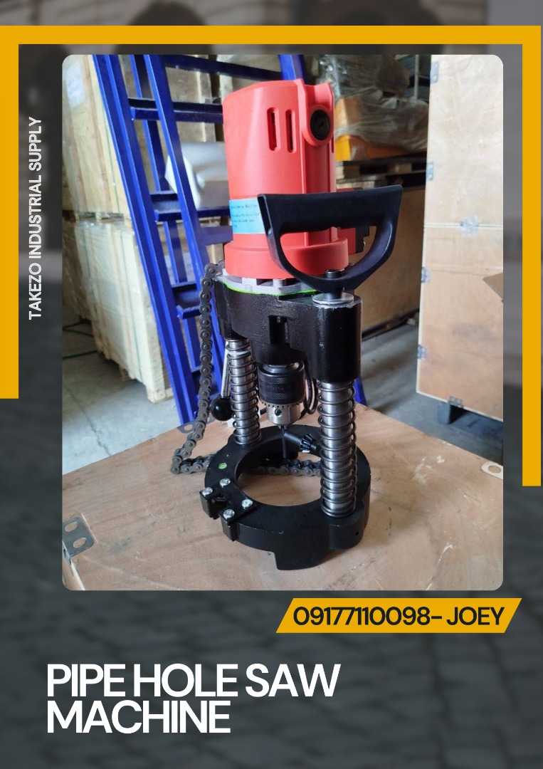 Pipe Hole Saw Machine, Commercial & Industrial, Construction Tools ...