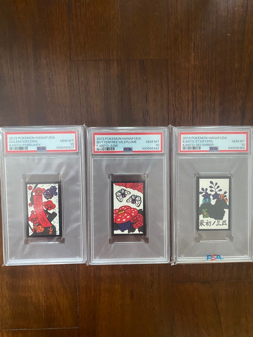 Pokemon Hanafuda PSA 10, Hobbies & Toys, Toys & Games on Carousell