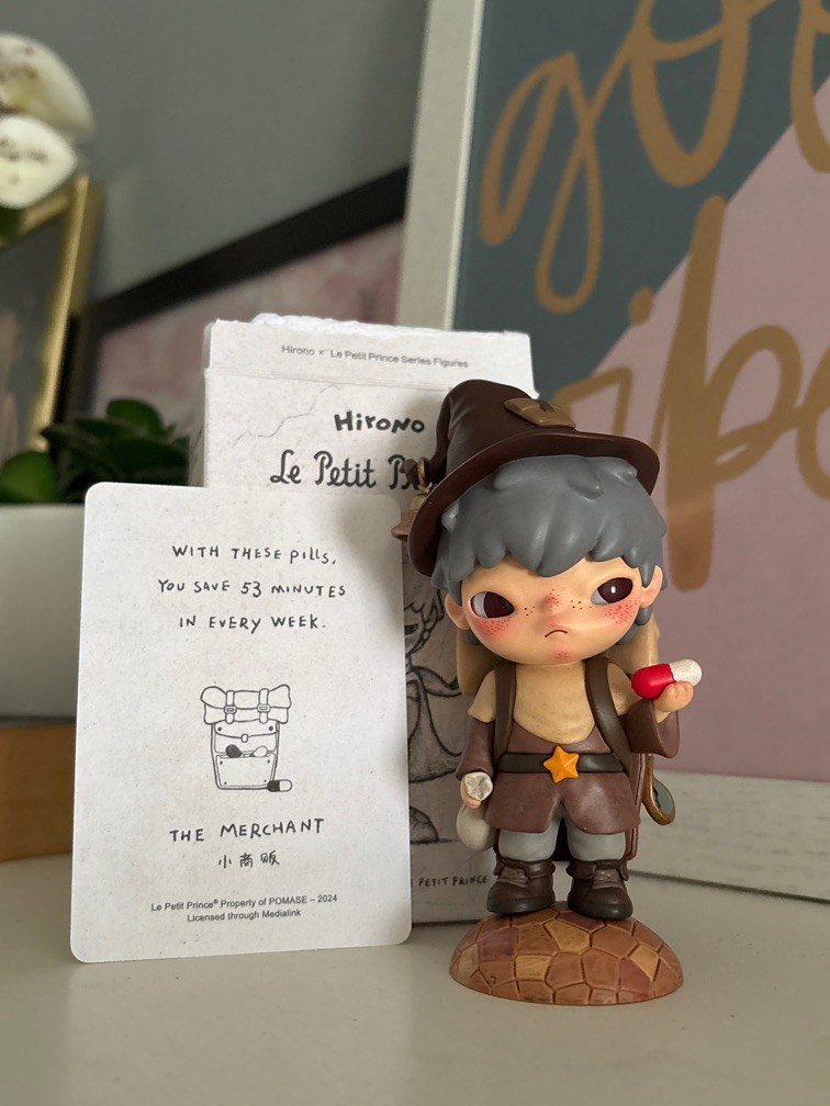 [WTT] POP MART Hirono Le Petit Prince (The Merchant), Hobbies & Toys ...