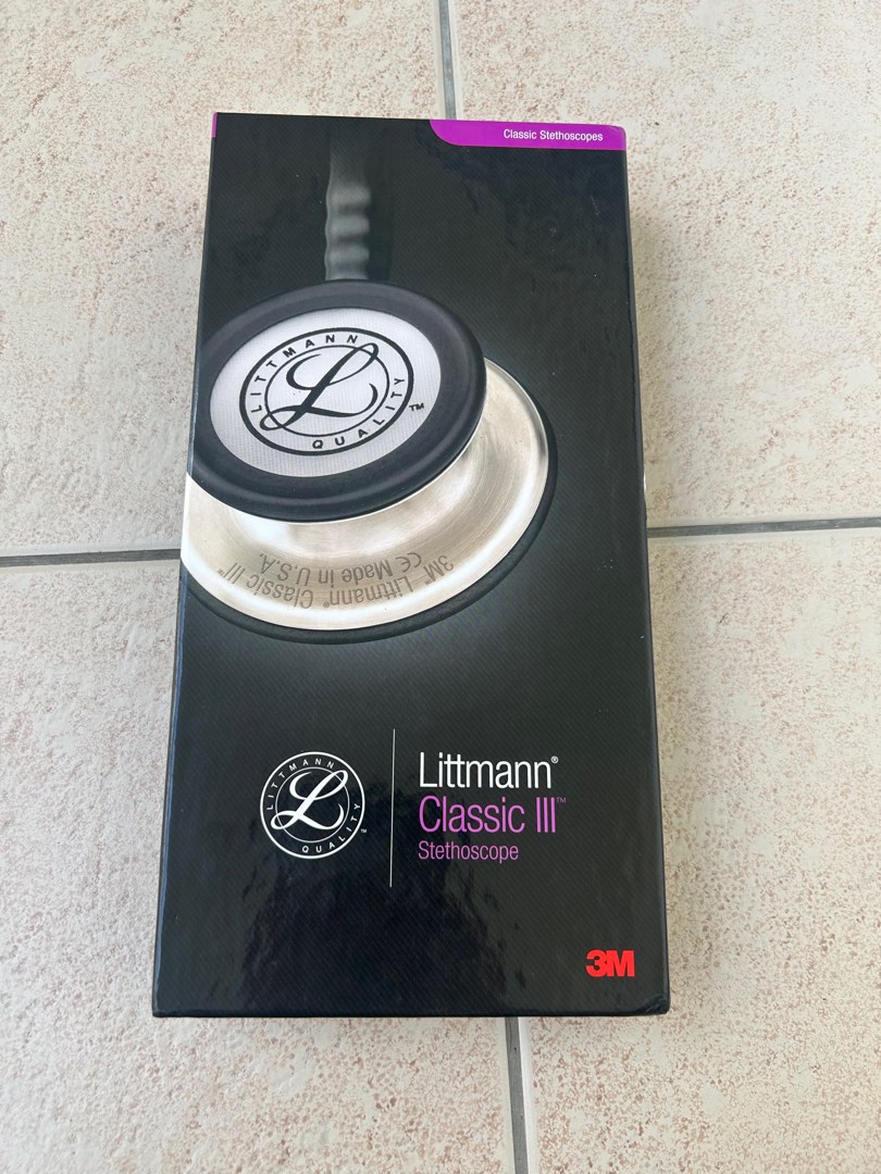 PRE-LOVED LITTMAN CLASSIC III STETHOSCOPE, Health & Nutrition, Medical ...