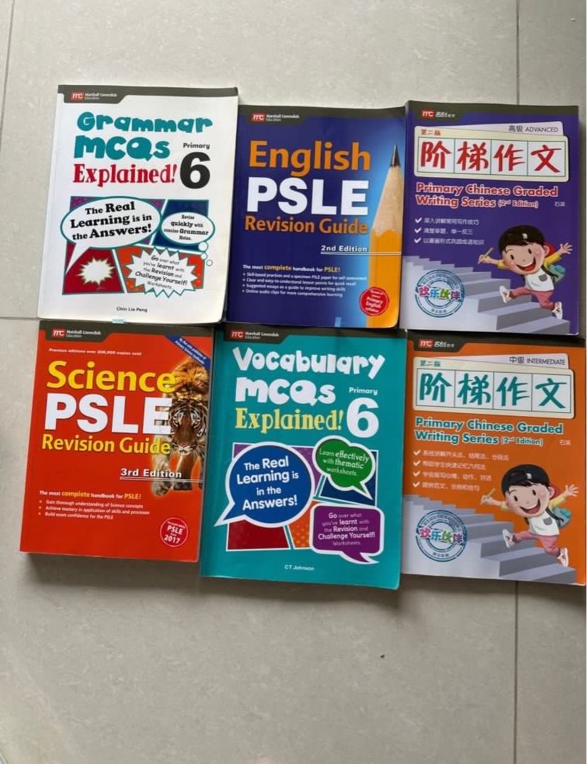 Primary’s school assessment books P5, P6, PSLE, Hobbies & Toys, Books ...