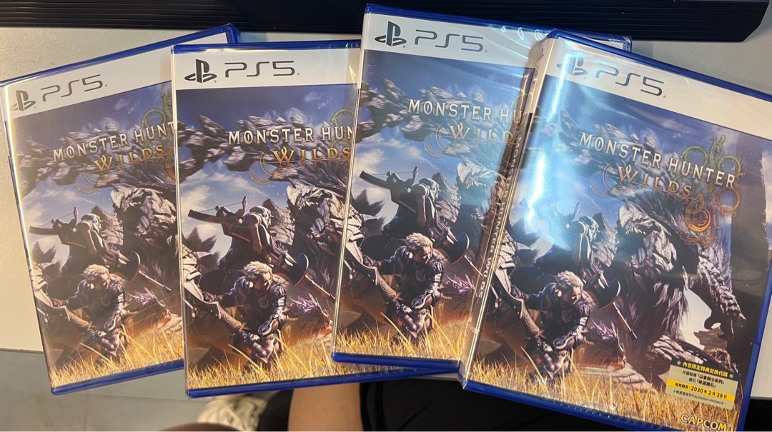 [觀塘交收]PS5 魔物獵人 荒野 全新行貨中文版 Monster hunter Wilds Mon hunt wild, 電子遊戲 ...