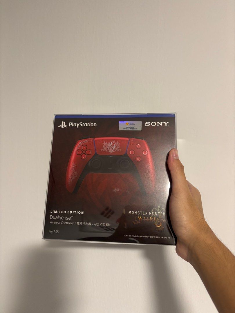 PS5 Monster Hunter Wilds Controller, Video Gaming, Gaming Accessories ...