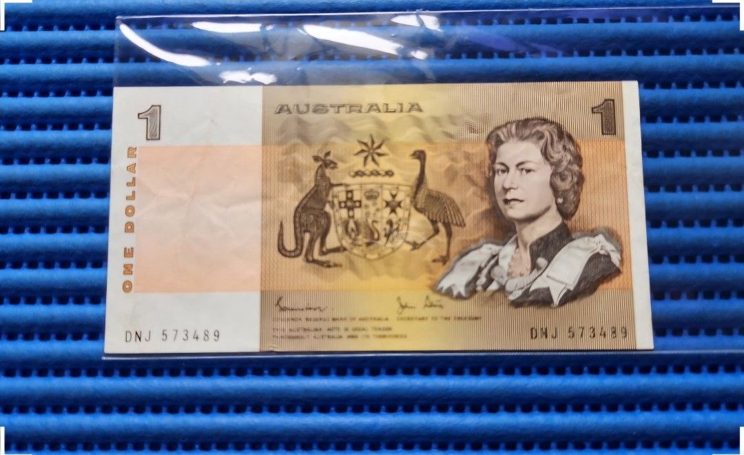 QE2 Australia Queen Elizabeth II $1 Paper Note DNJ 573489 Dollar ...