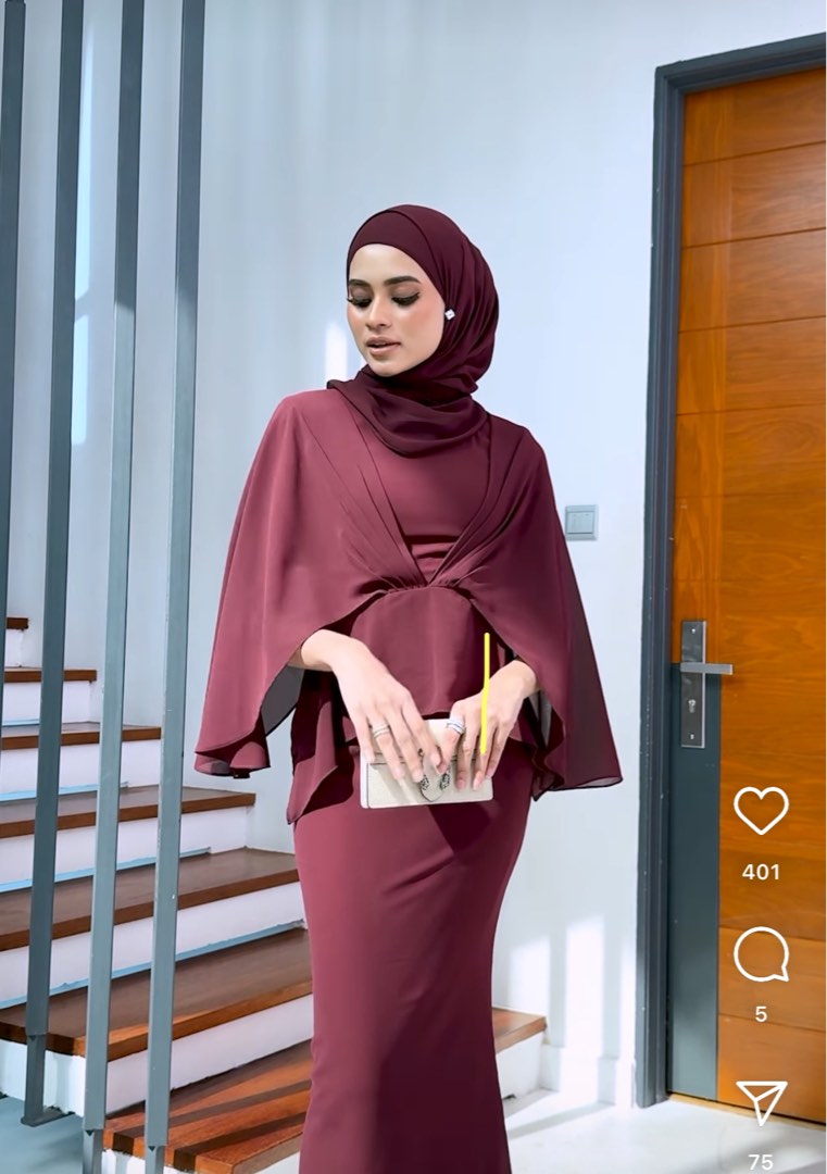 Qiszar Lunaa Luxe 2025 NWT, Women's Fashion, Dresses & Sets, Dresses on ...