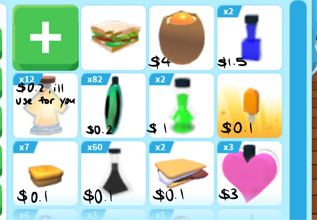 Roblox Adopt Me Food, Video Gaming, Gaming Accessories, In-Game ...