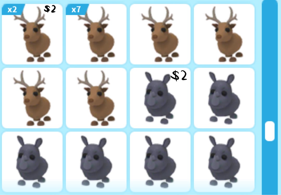 Roblox Adopt Me Rare / Uncommon Pets, Video Gaming, Gaming Accessories ...