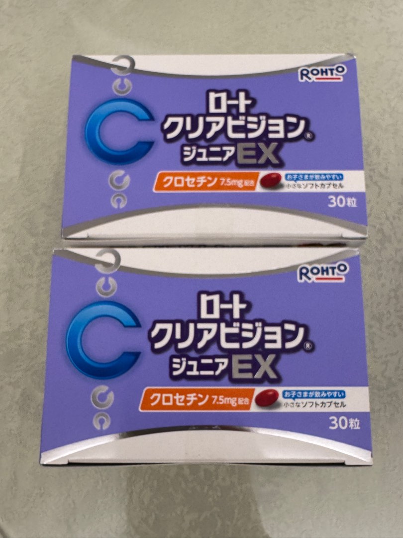 Rohto樂敦V Junior EX全效近視配方 31粒 （到期日2027年，非常新鮮）, 健康及營養食用品, 健康補充品, 健康補充品 ...