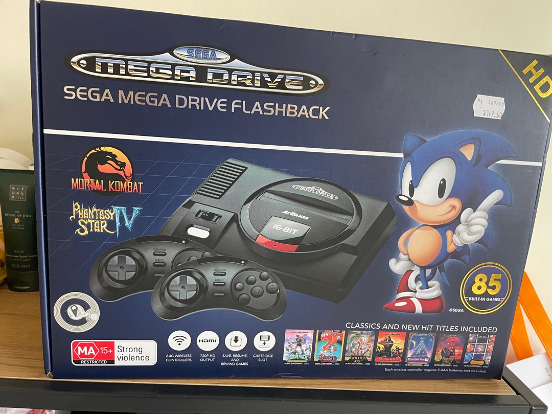 sega mega drive flashback, Video Gaming, Video Game Consoles, Xbox on ...