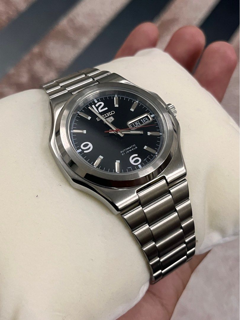 SEIKO 5 (SEIKONOUT )SNKK59 NOS, Men's Fashion, Watches & Accessories ...