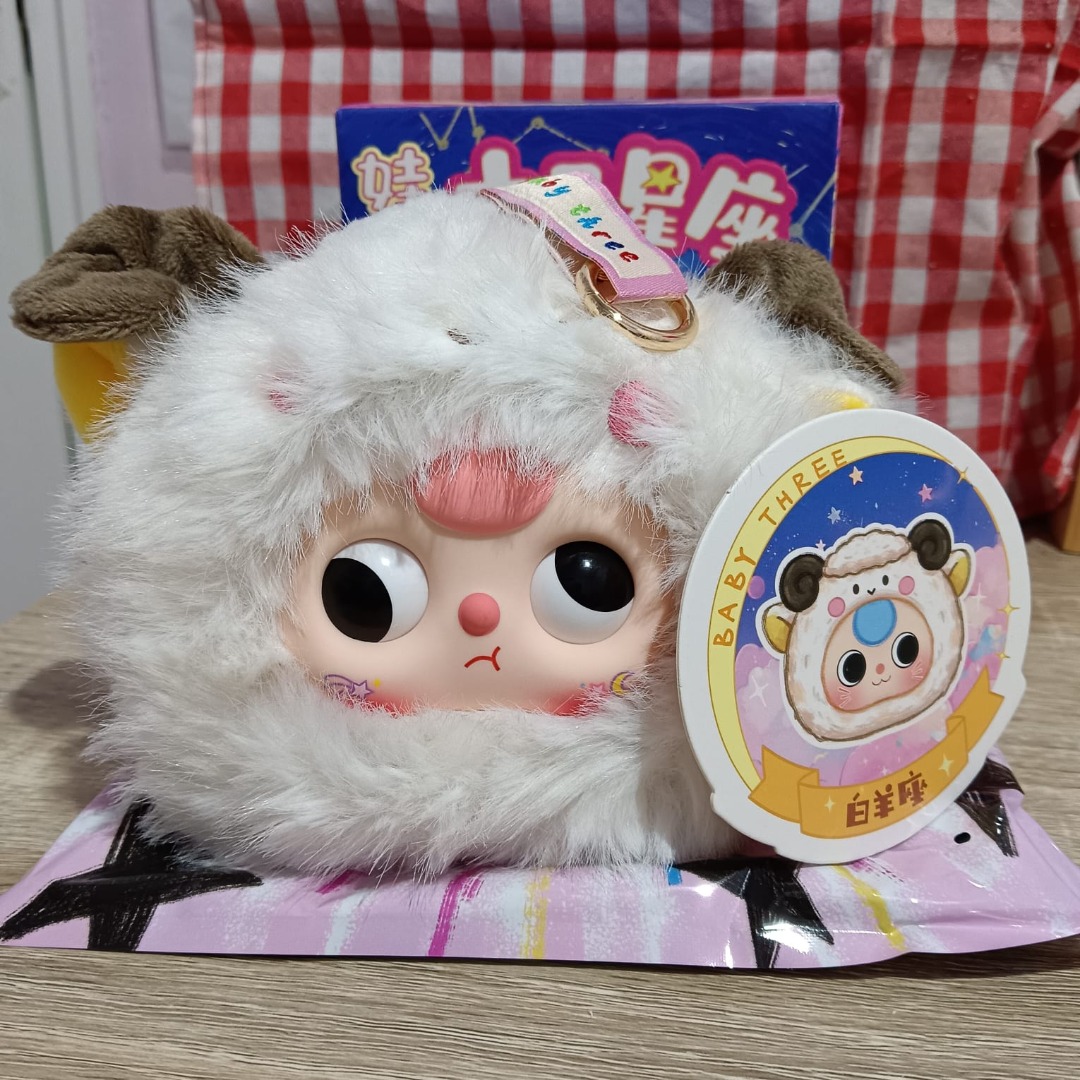Selected Baby Three Zodiac: Aries Mata 360, Toys & Collectibles, Mainan ...