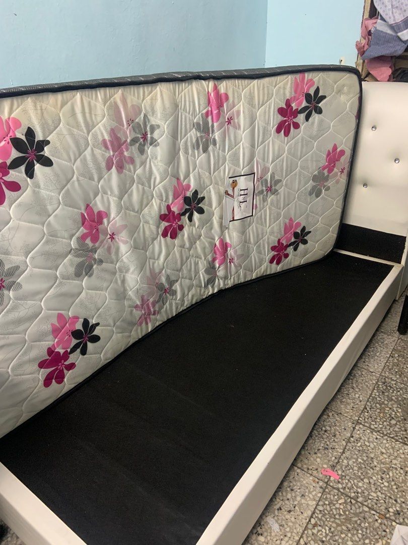 set Katil tilam single, Furniture & Home Living, Furniture, Bed Frames ...