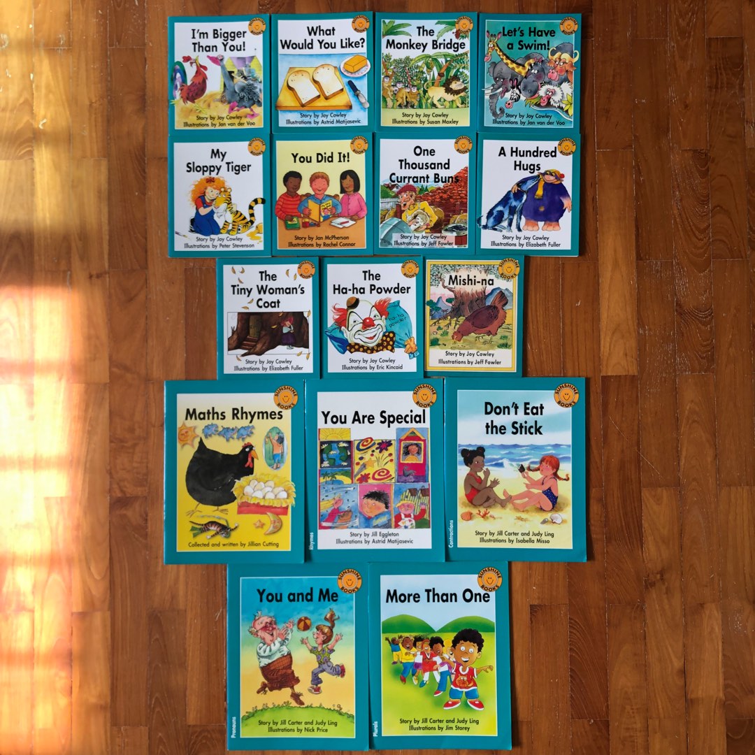 Set of 16 Sunshine Books English story books phonics readers for ...