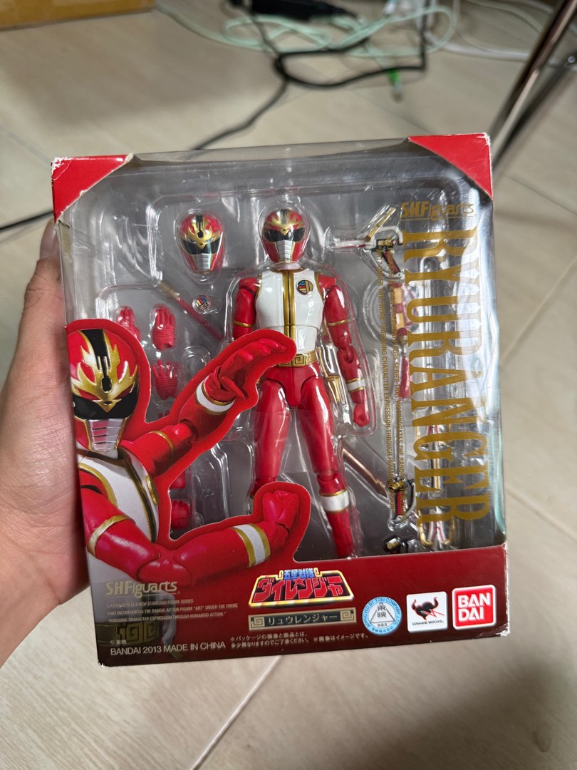 SH Figuarts Power Ranger Red Ryuranger, Hobbies & Toys, Toys & Games on ...