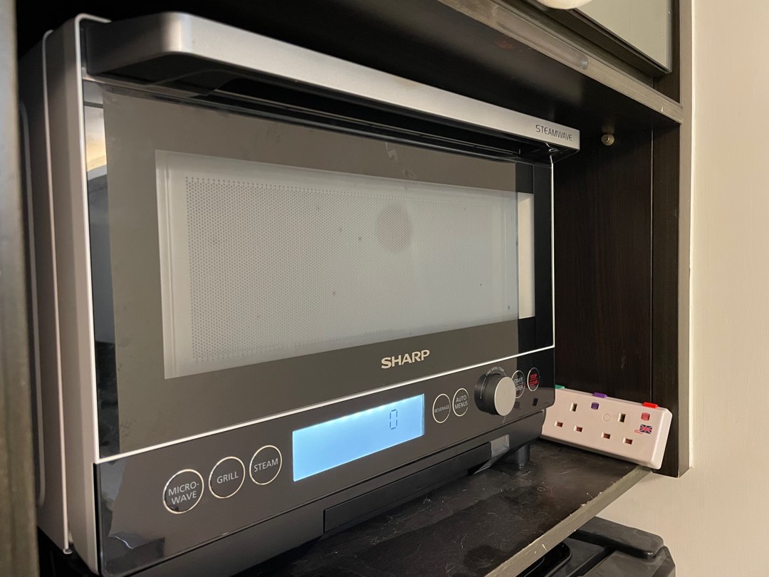 SHARP 聲寶 AX-1250R 3 合 1 纖巧25升蒸氣焗爐, 家庭電器, 廚房電器, 焗爐及多士爐 - Carousell