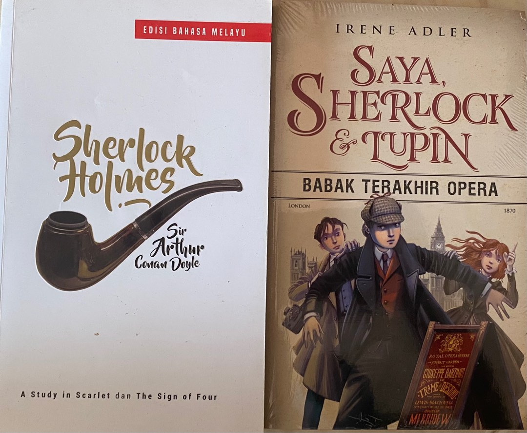 Sherlock Holmes (Sir Arthur Conan Doyle) & Saya, Sherlock dan Lupin ...