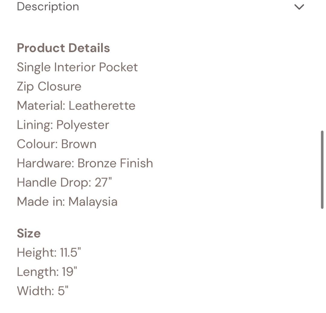 Sip Shoulder - Brown NOBAT, Women's Fashion, Bags & Wallets, Shoulder ...