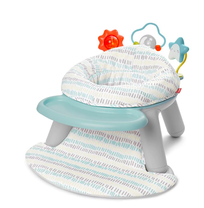 Skip Hop Activity Floor Seat - Silver Lining Cloud 2 in 1 (4 months+ ...