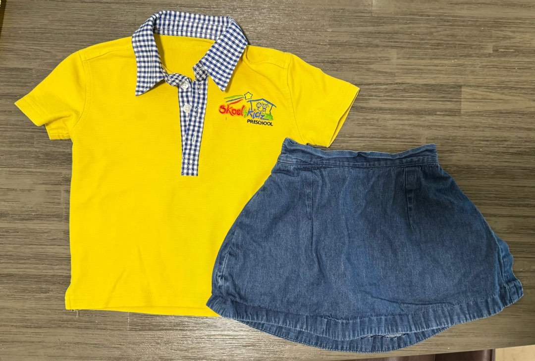 Skool4Kidz S4K Girls Uniform Set, Babies & Kids, Babies & Kids Fashion ...