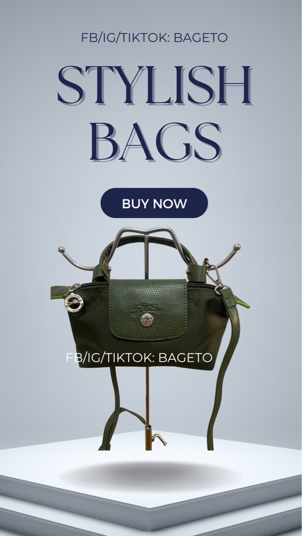 Sling Micro Bag by Long Champ, Women's Fashion, Bags & Wallets, Cross ...