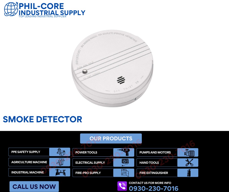 Smoke detector tester, gate valve, fire hose, safety gloves, brass fire ...