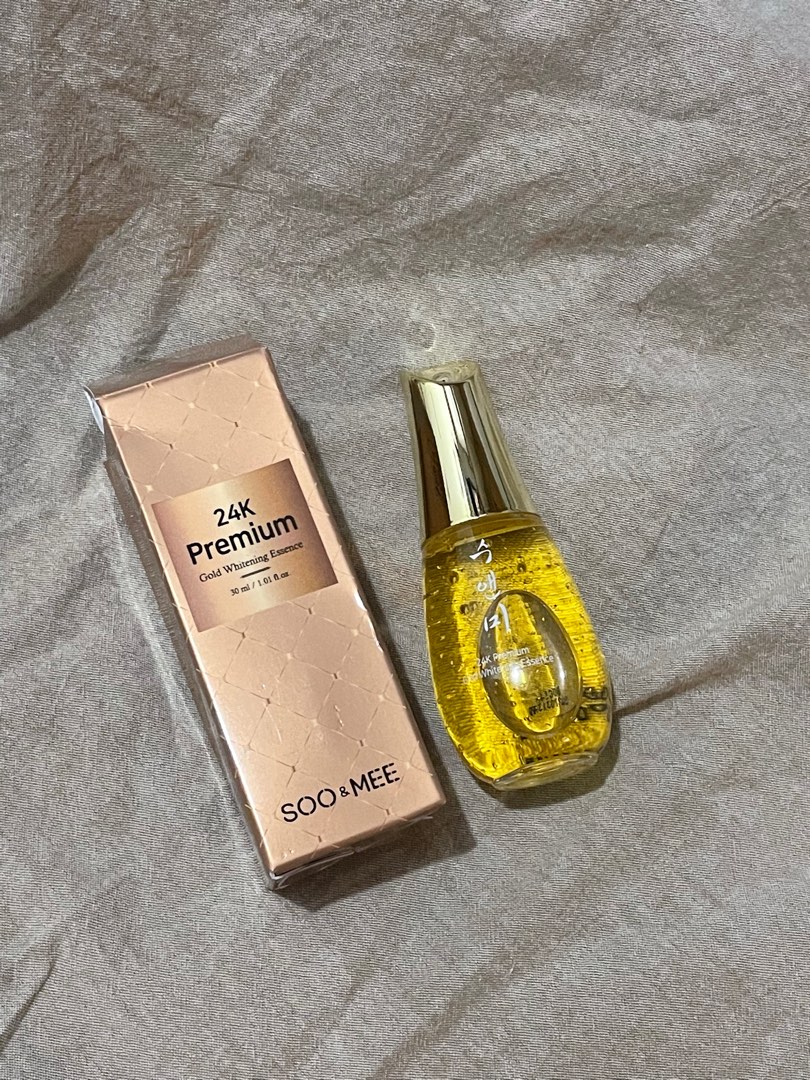 SOO&MEE 24k premium gold whitening essence, Beauty & Personal Care ...