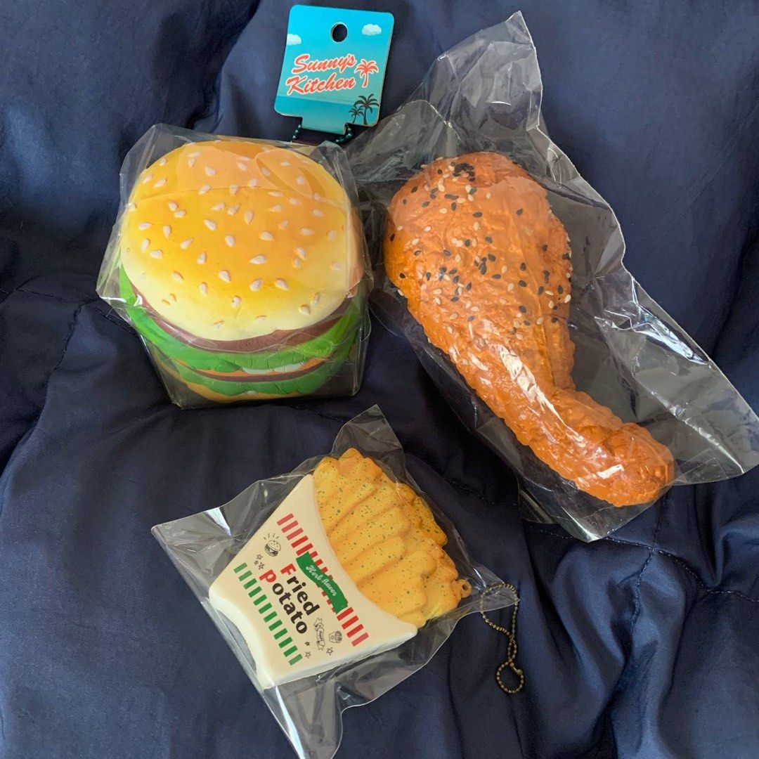 Squishy Junk Food set, Hobbies & Toys, Collectibles & Memorabilia ...
