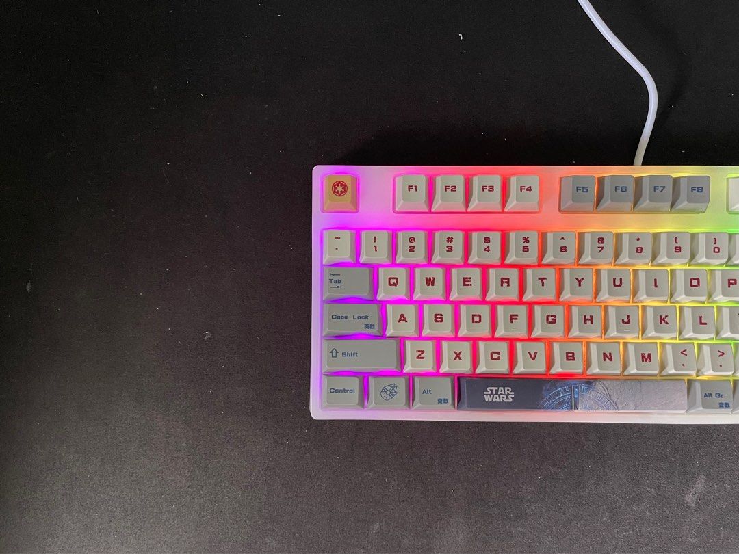 Star Wars RGB Custom Gaming Mechanical Keyboard | 80% Layout | Blue ...