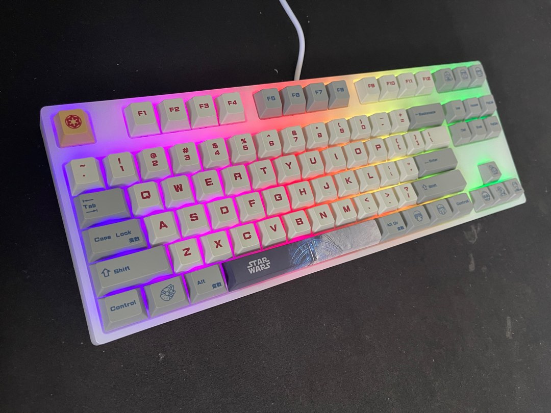 Star Wars RGB Custom Gaming Mechanical Keyboard | 80% Layout | Blue ...
