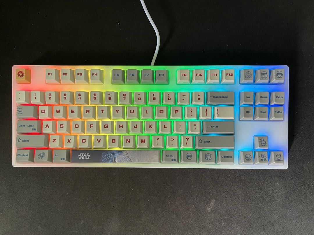 Star Wars RGB Custom Gaming Mechanical Keyboard | 80% Layout | Blue ...