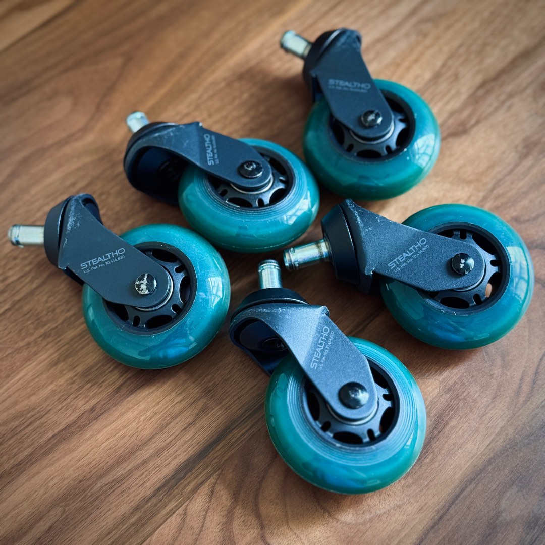 Stealtho Rollerblade Castor Wheel for Herman Miller Secretlab Universal ...
