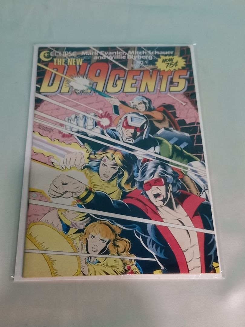 The New DNA Agents #1 Eclipse Comics October 1985, Hobbies & Toys, Books & Magazines, Comics ...