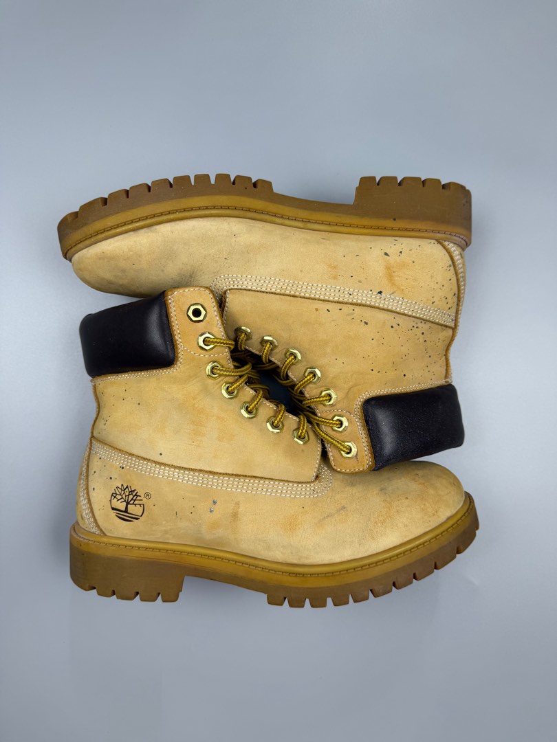 Timberland Boots Premium 6 Paint Splatter, Men's Fashion, Footwear ...