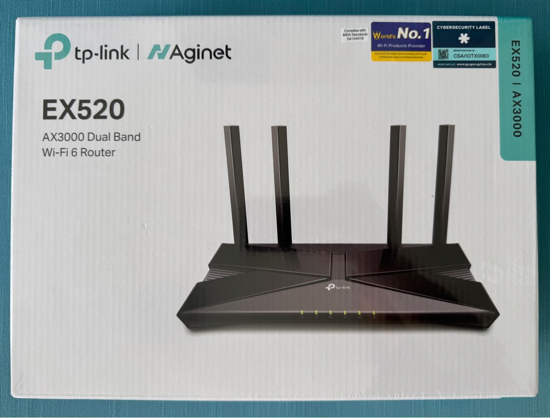 TP-Link EX520 wifi router, Computers & Tech, Parts & Accessories ...