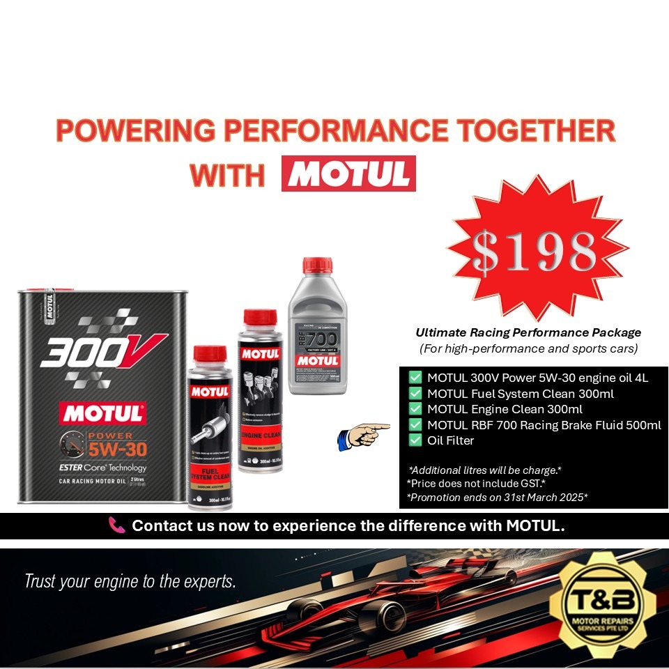Ultimate Racing Performance Package (For high-performance and sports ...