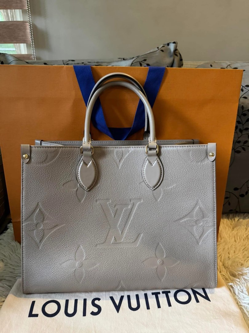 uthentic Louis Vuitton OTG MM Monogram Empreinte Leather, Luxury, Bags ...