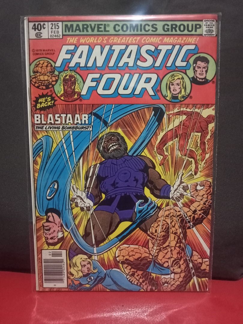 Vintage 1980 Fantastic Four #215 Marvel Comics - First Appearance of ...