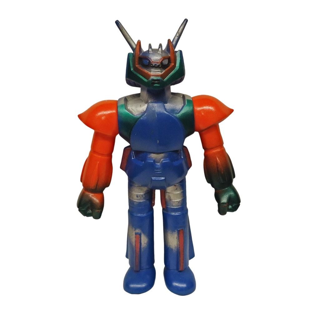 Vintage 70s Nakajima 5" Groizer X Robot SOFUBI Figure Bullmark Clover Popy Sofvi Toy Japan ...