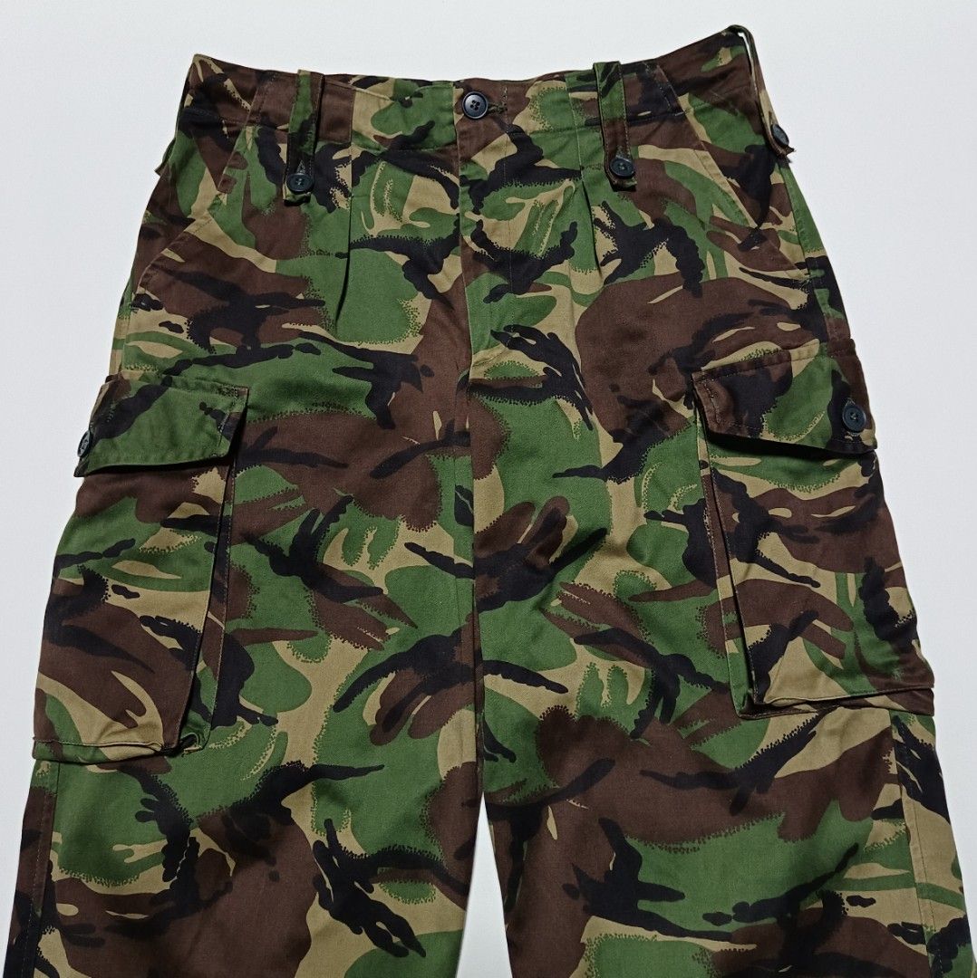 Vintage British Army 94 Pattern Woodland DPM Camo Temperate Combat ...