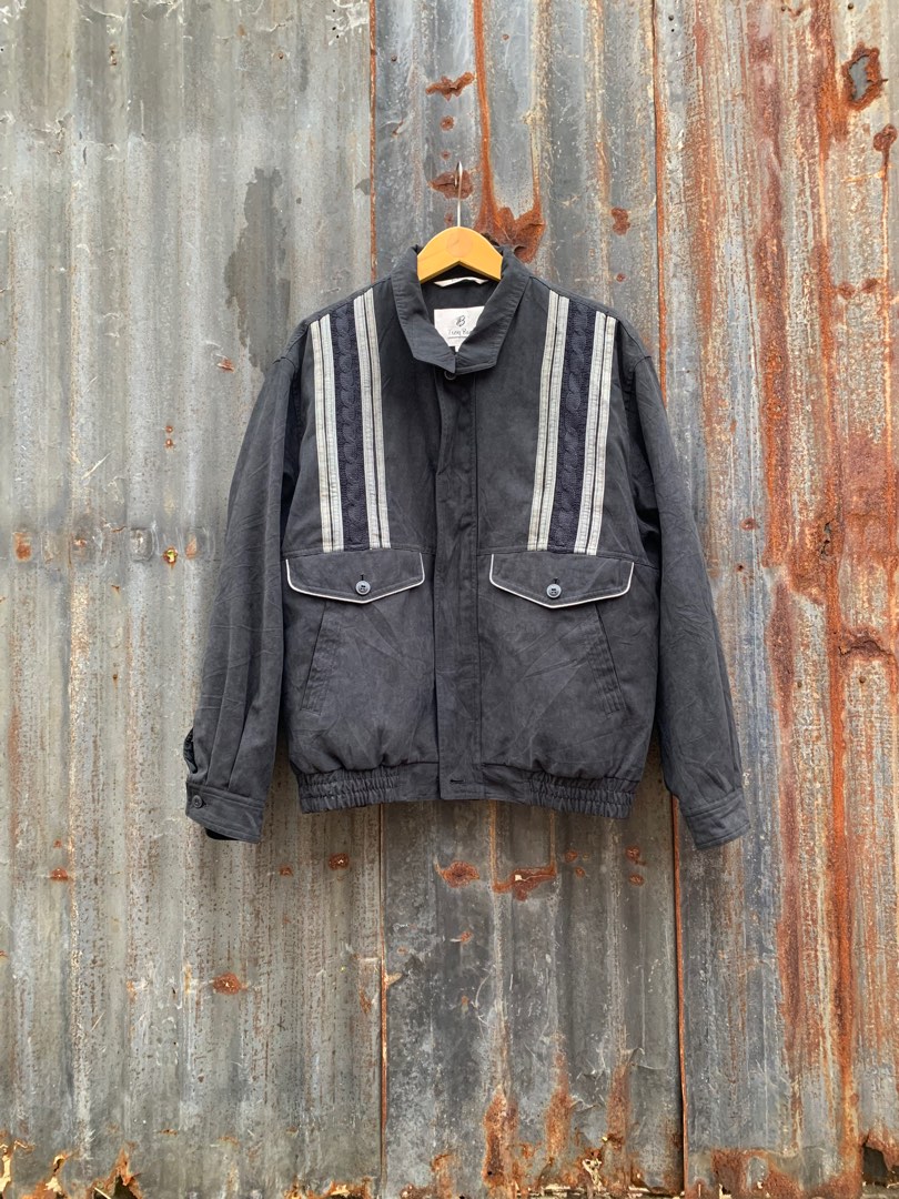 vintage flight jaket by TROY BROS, Fesyen Pria, Pakaian , Baju Luaran ...