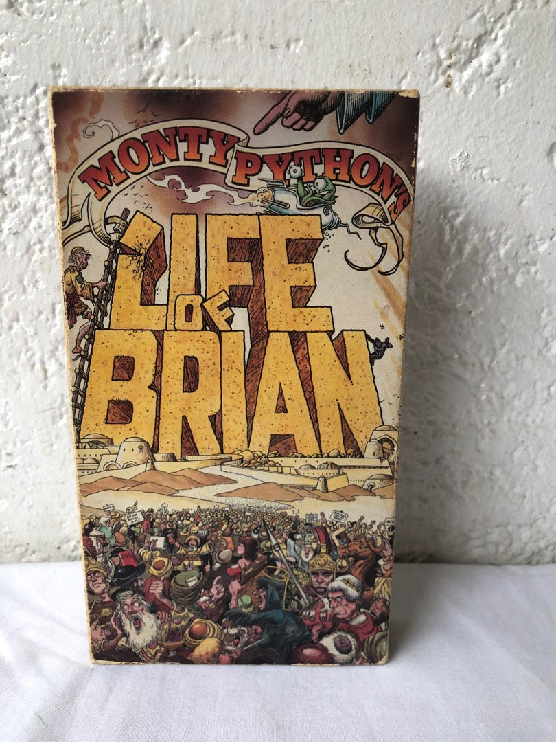 Vintage Monty Python's Life of Brian VHS Tape 1979 / 1990, Hobbies ...