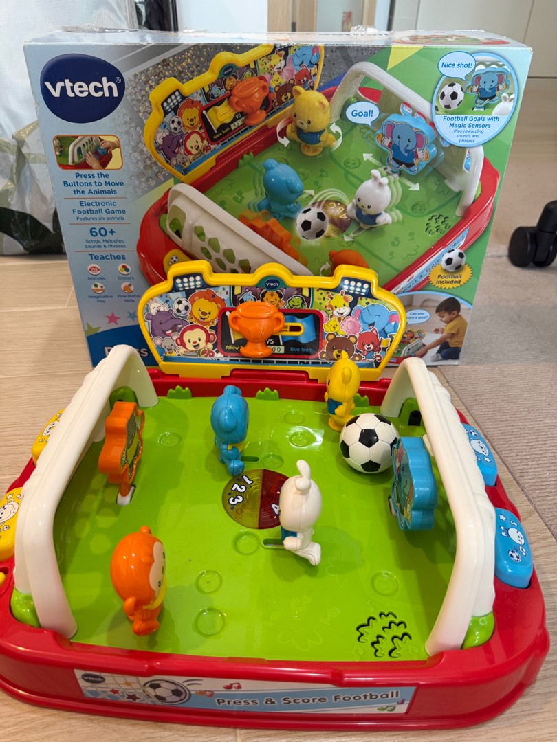 VTECH Press & Score Football, Babies & Kids, Infant Playtime on Carousell